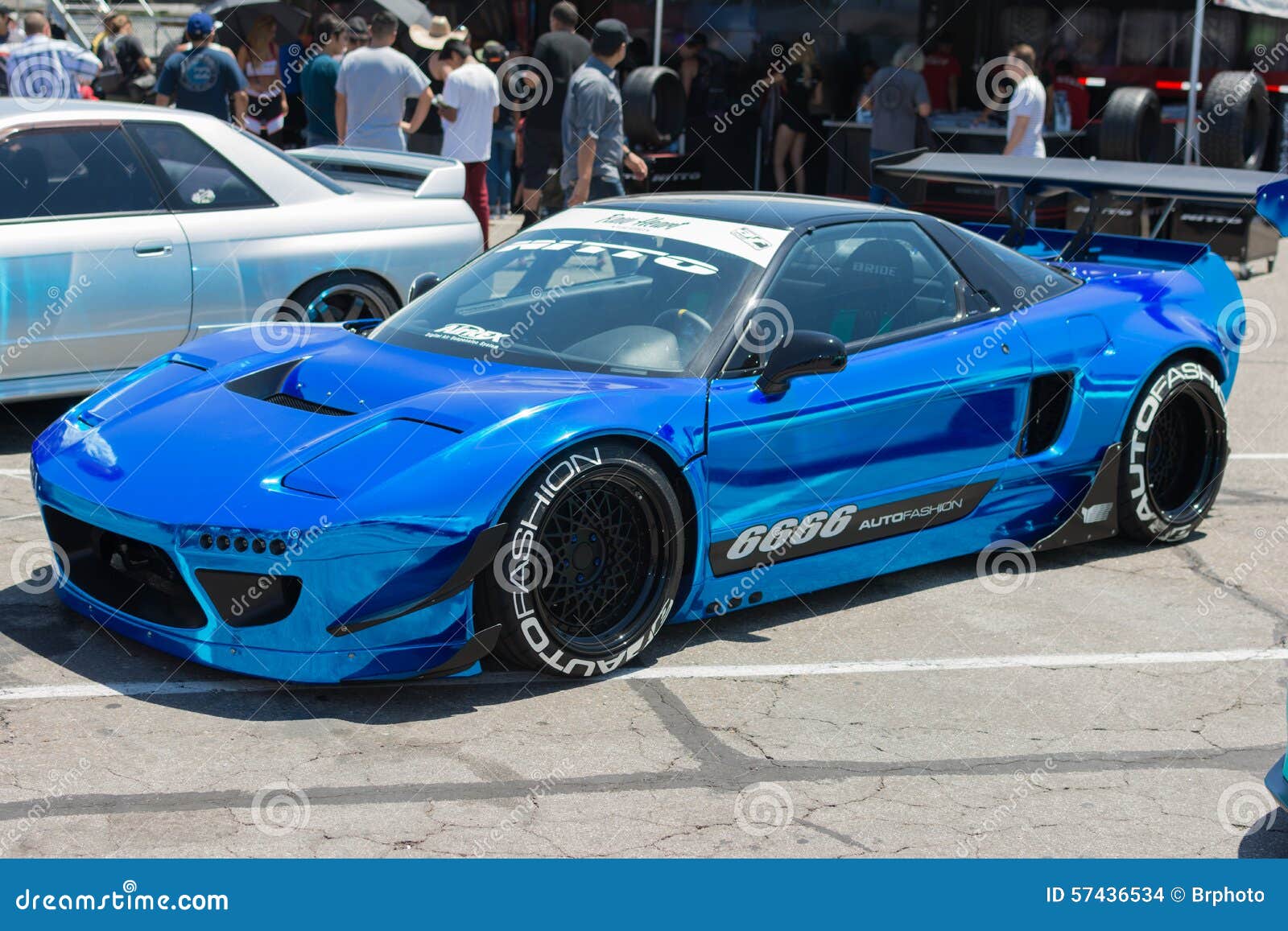 Rocket Bunny NSX imagen de archivo editorial. Imagen de deporte - 57436534