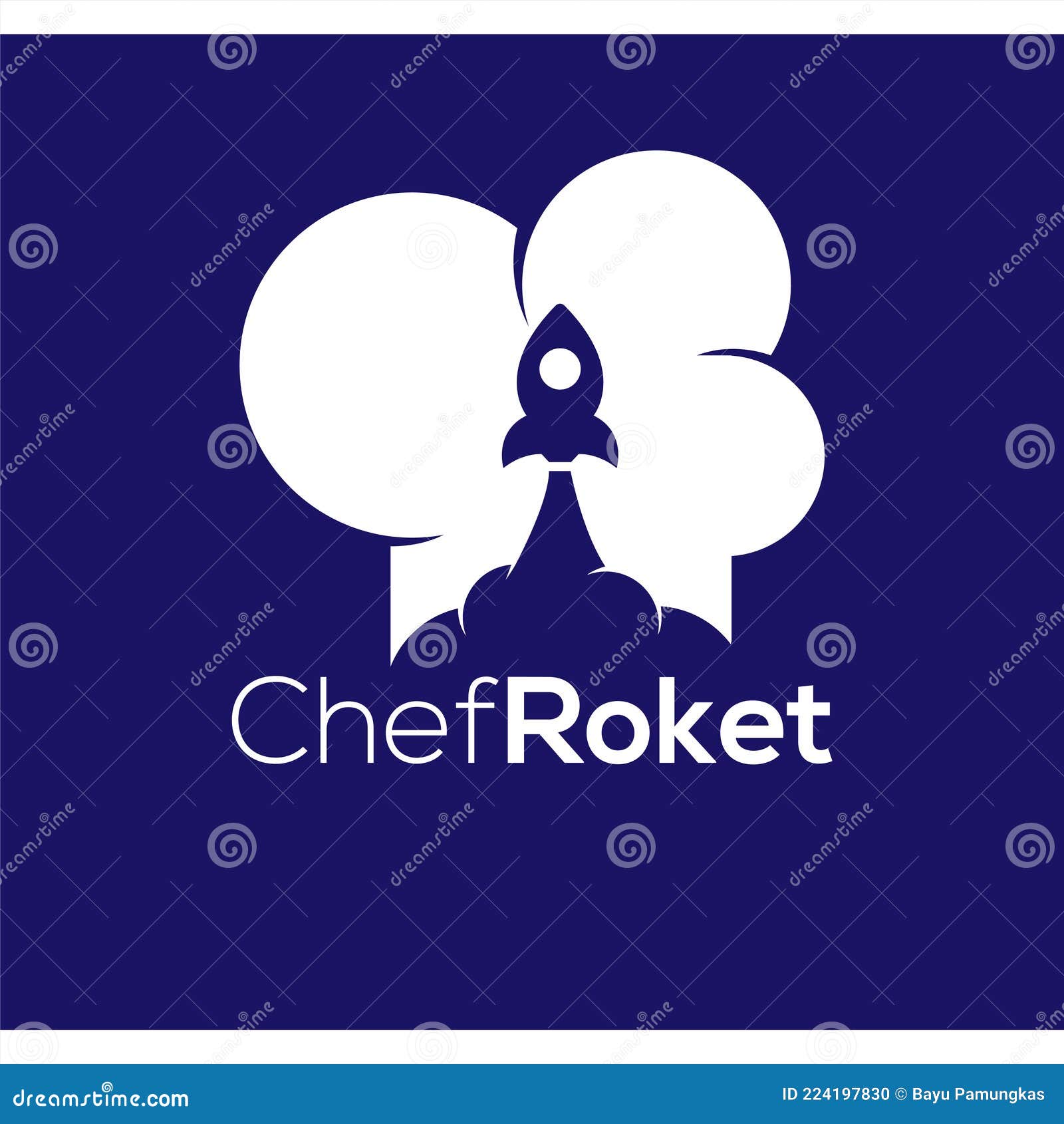 Rocket Chef Logo Vector Element. Chef Logo Template Stock Vector ...