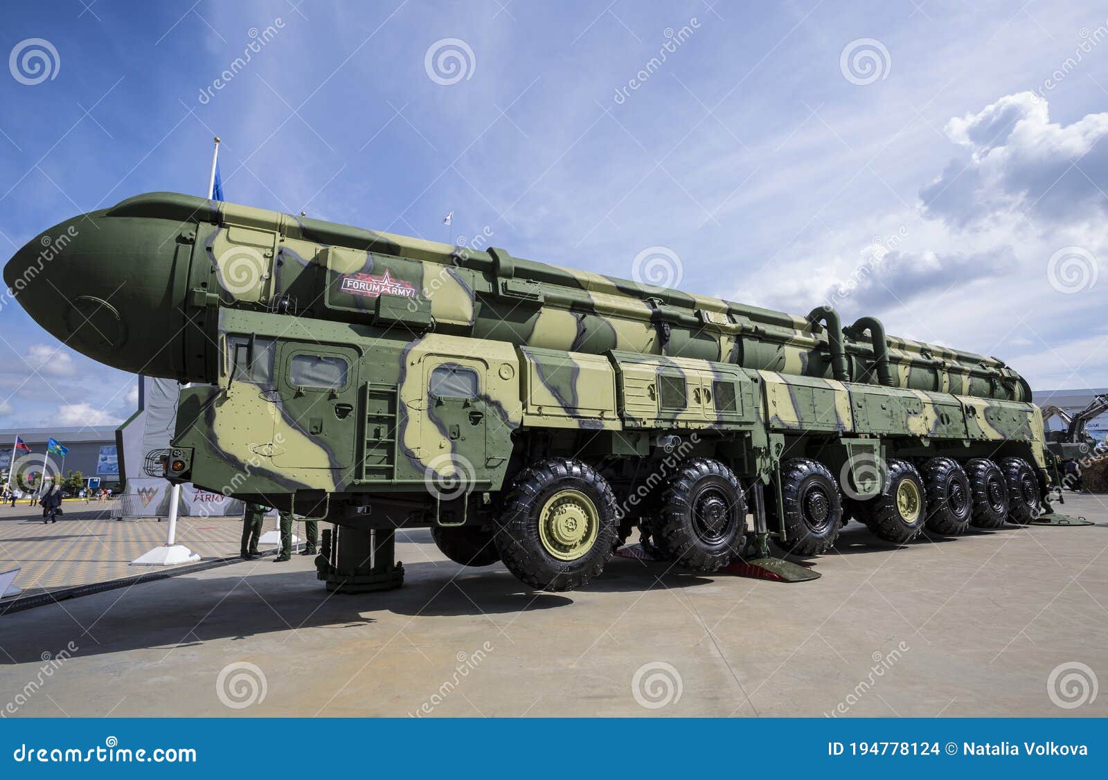 Rocket Complex of Strategic Purpose `Topol` Editorial Stock Image ...