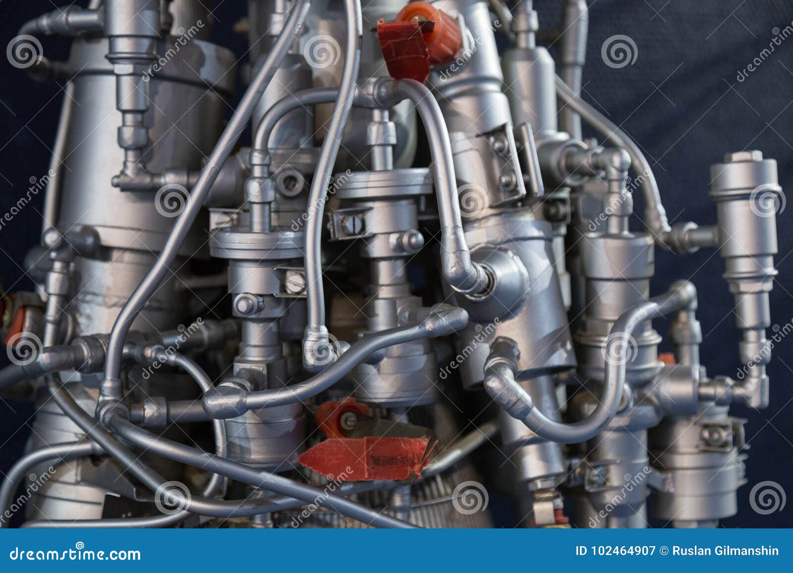 Rocket Engine Launcher Detail Exhibition Editorial Photography - Image ...