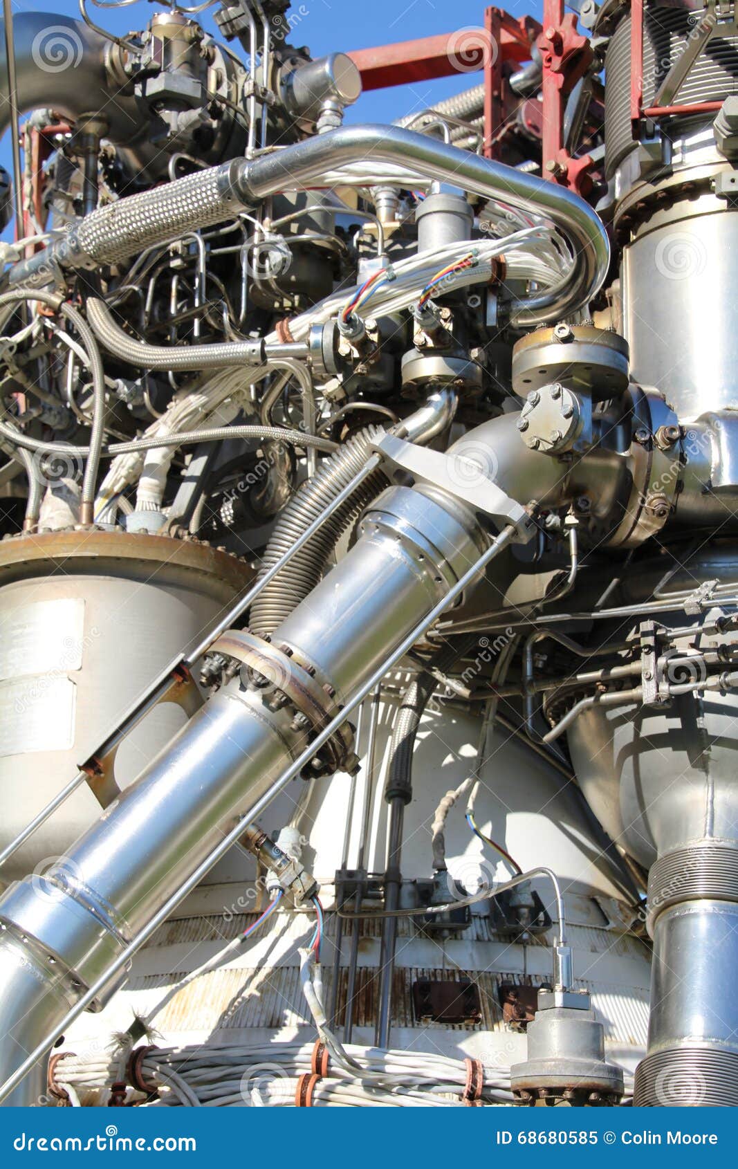 Rocket Engine stock image. Image of booster, pipe, powerful - 68680585