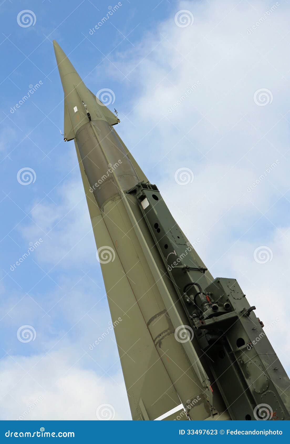 Rocket with Explosive Warhead 5 Stock Image - Image of nuclear ...