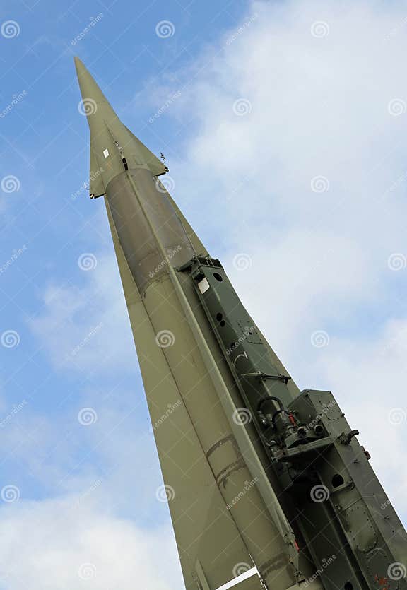 Rocket with Explosive Warhead 5 Stock Image - Image of nuclear ...