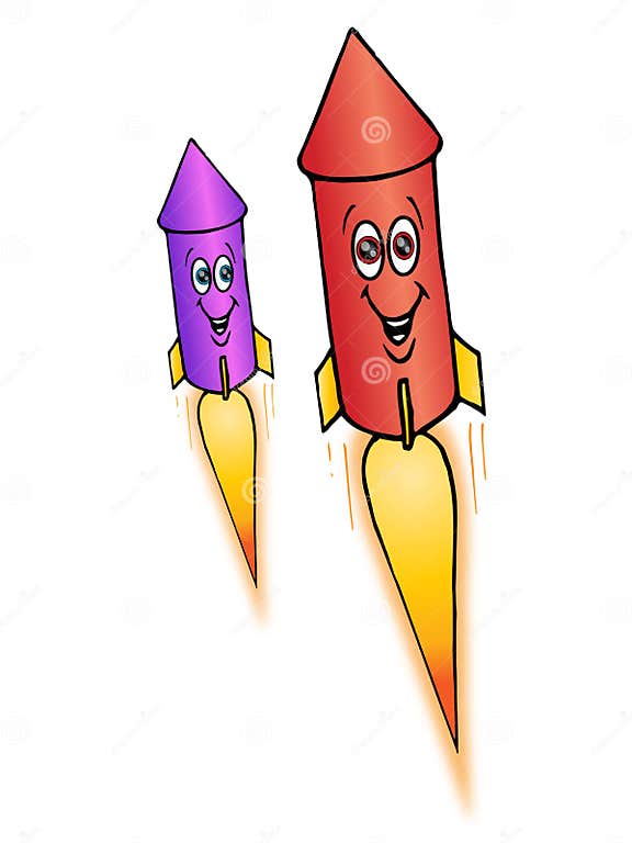 Rocket family stock illustration. Illustration of adventure - 12930769