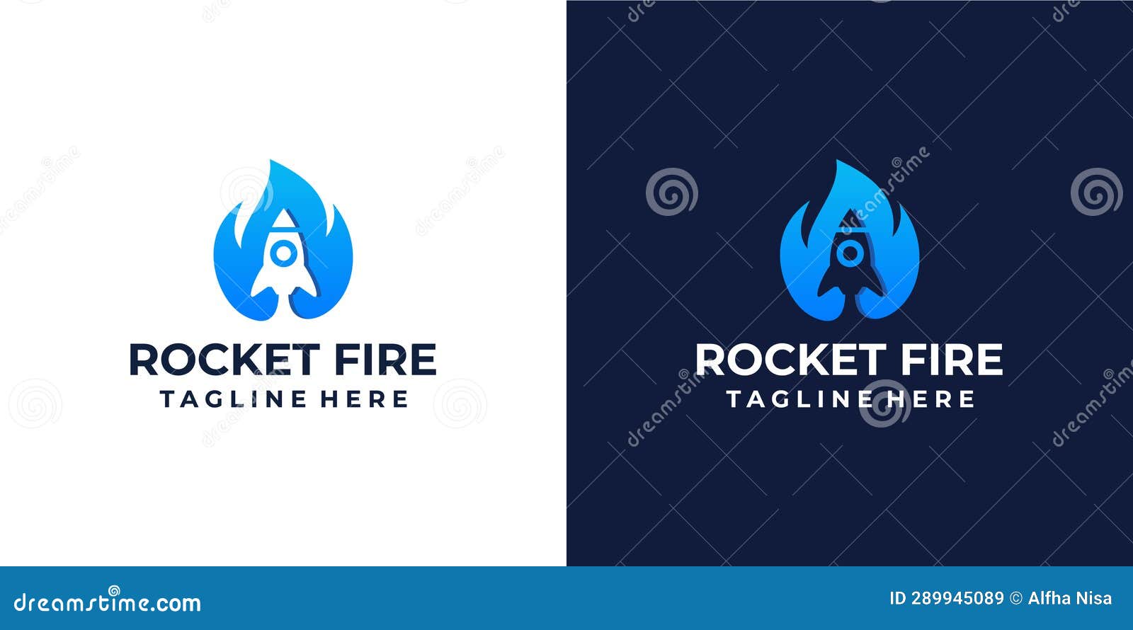 Rocket Flame, Fire Logo Design Inspiration Stock Vector - Illustration ...