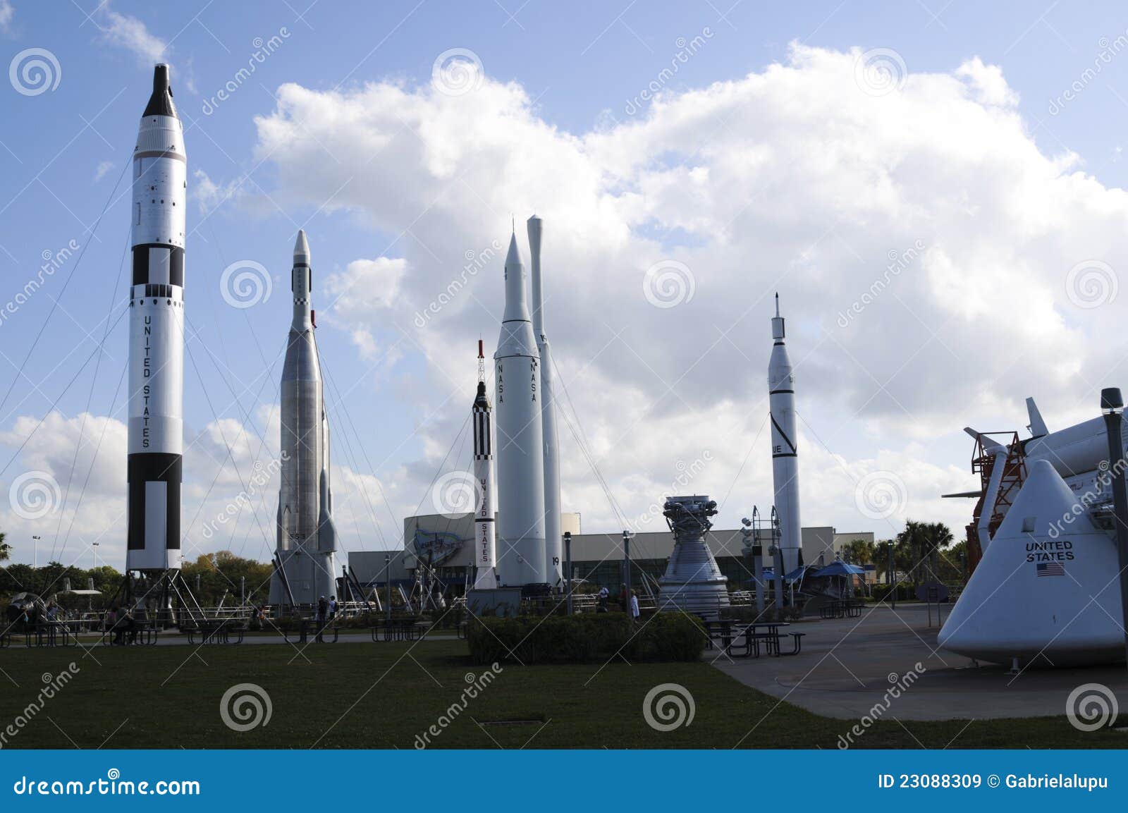 Rocket garden editorial stock image. Image of garden - 23088309