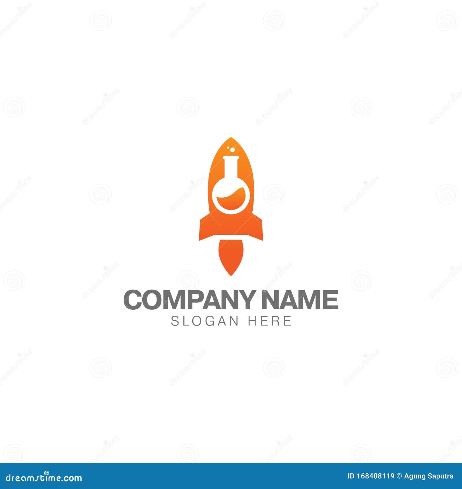 Rocket Lab Logo Design Template Vector Stock Vector - Illustration of ...