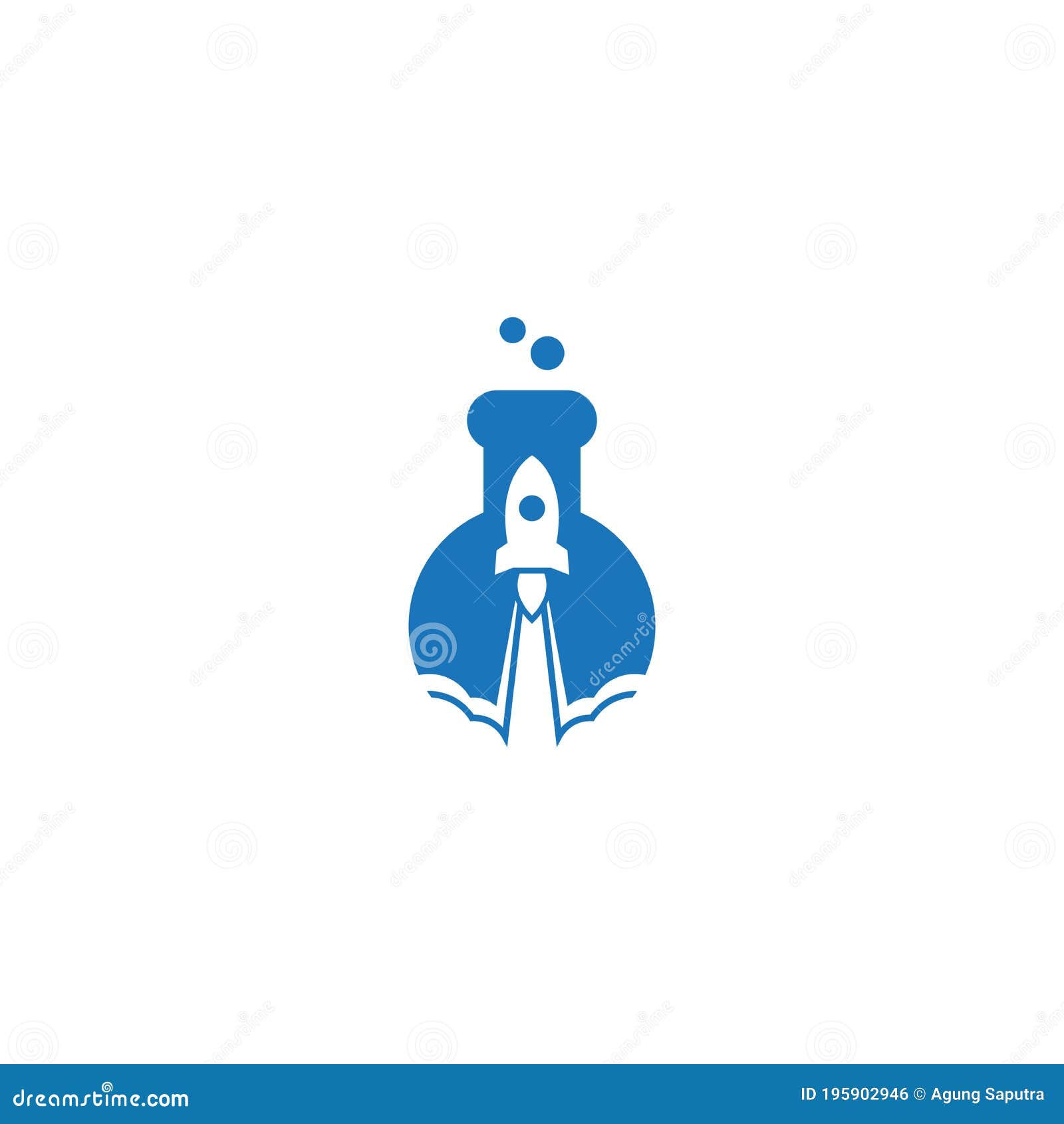 Rocket lab logo design stock vector. Illustration of modern - 195902946