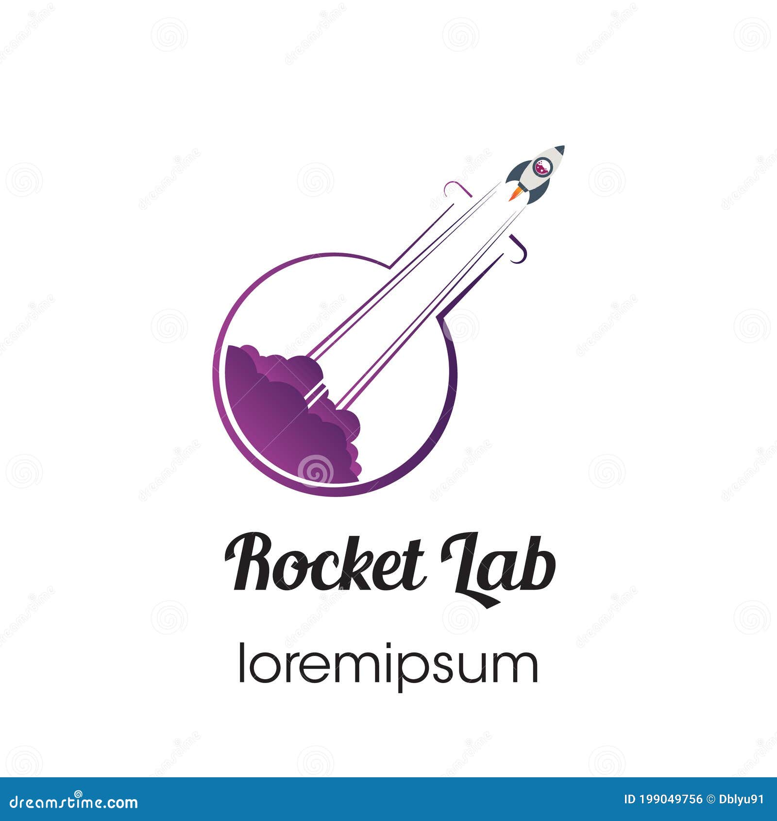 Rocket Lab Logo or Symbol Template Design Stock Vector - Illustration ...