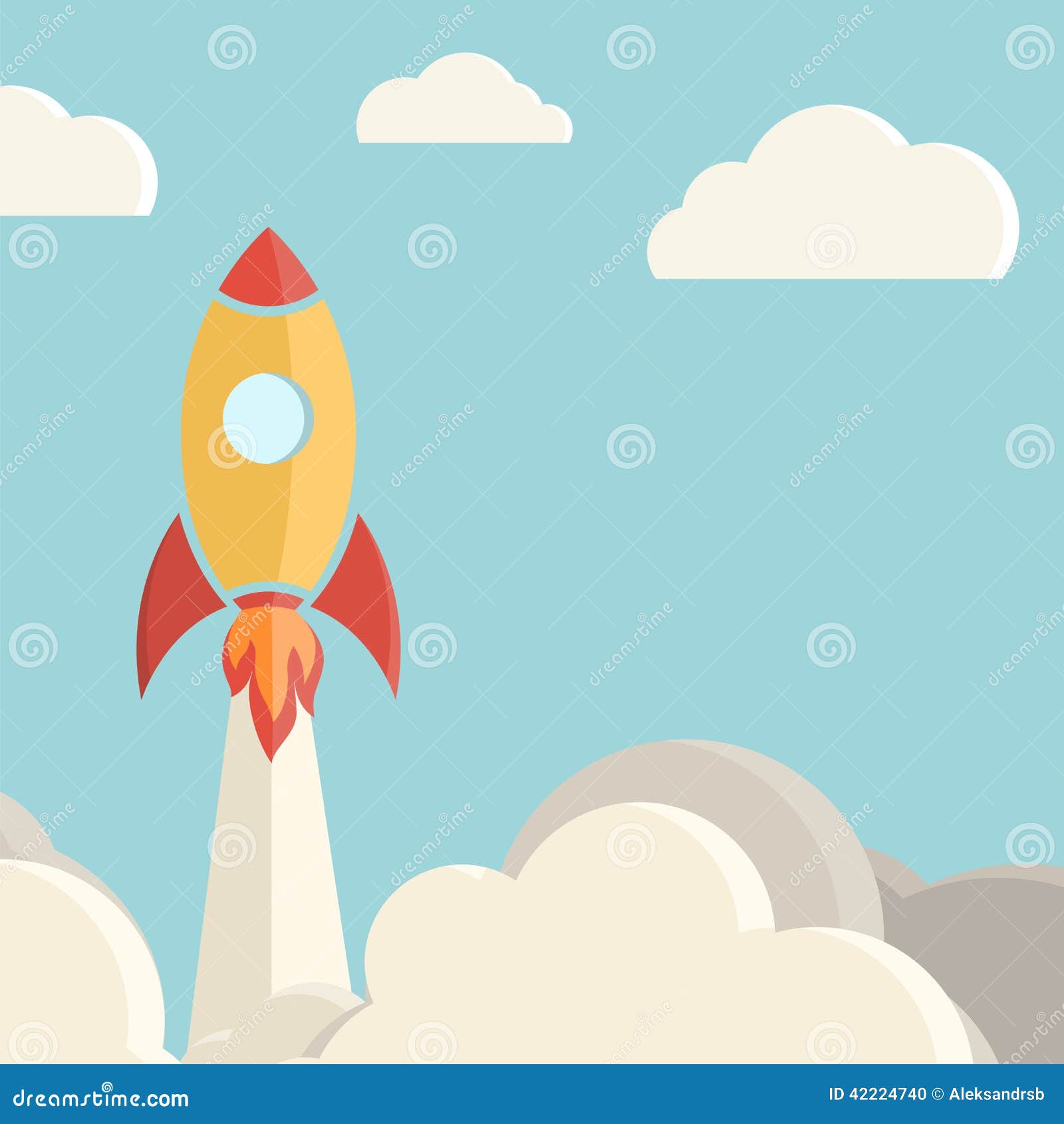 Rocket launch background stock vector. Illustration of launch - 42224740 Rocket launch background stock vector. Illustration of launch - 42224740