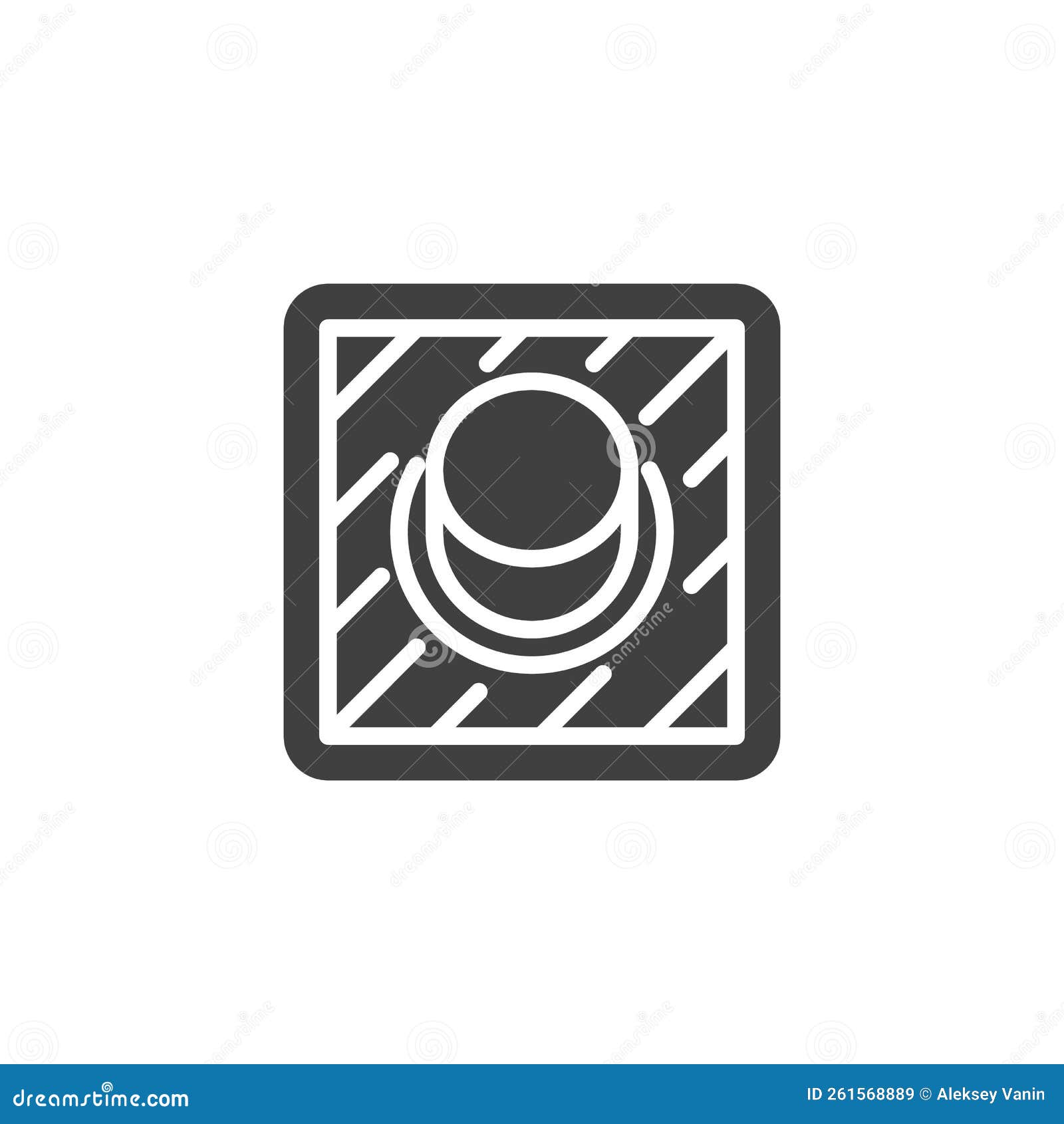 Rocket Launch Button Vector Icon Stock Vector - Illustration of sign ...