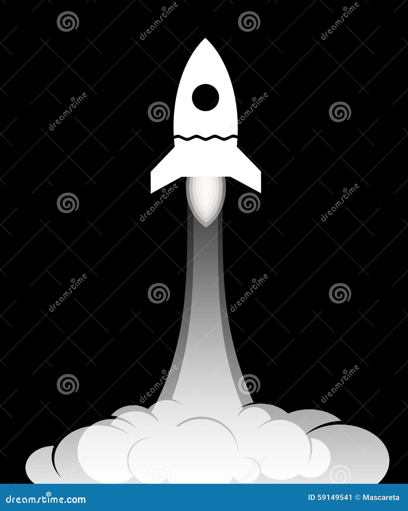 Launch Icon. Simple Element From Startup Icons Collection. Creative ...