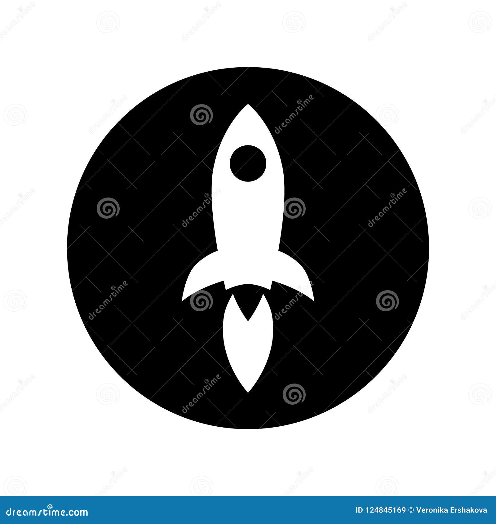 Launch Icon. Simple Element From Startup Icons Collection. Creative ...