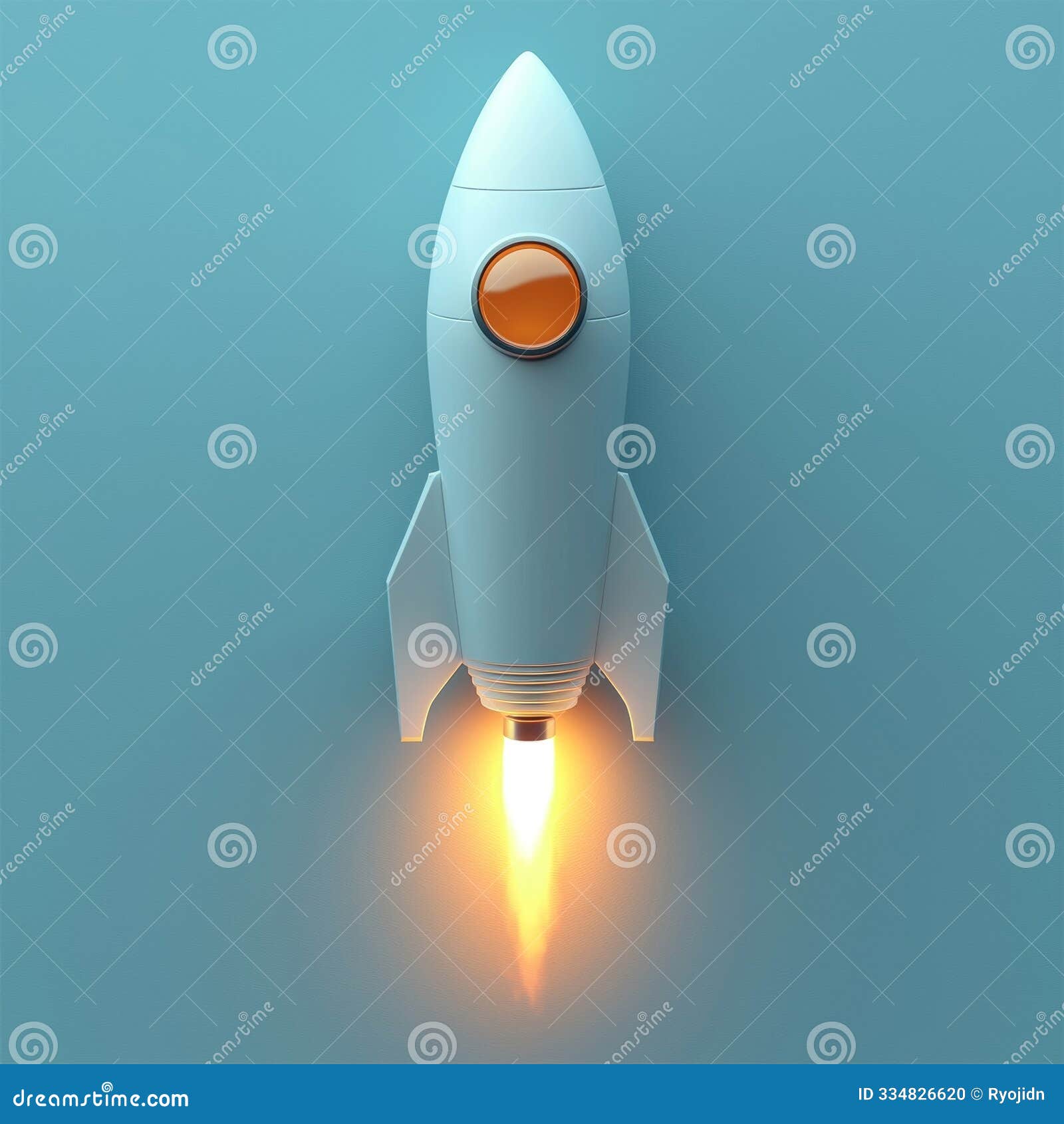 Rocket Launch stock illustration. Illustration of starship - 334826620