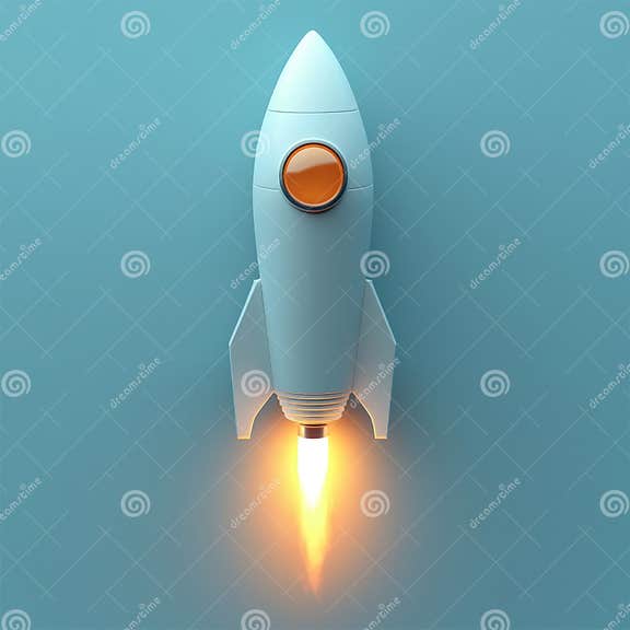 Rocket Launch stock illustration. Illustration of starship - 334826620