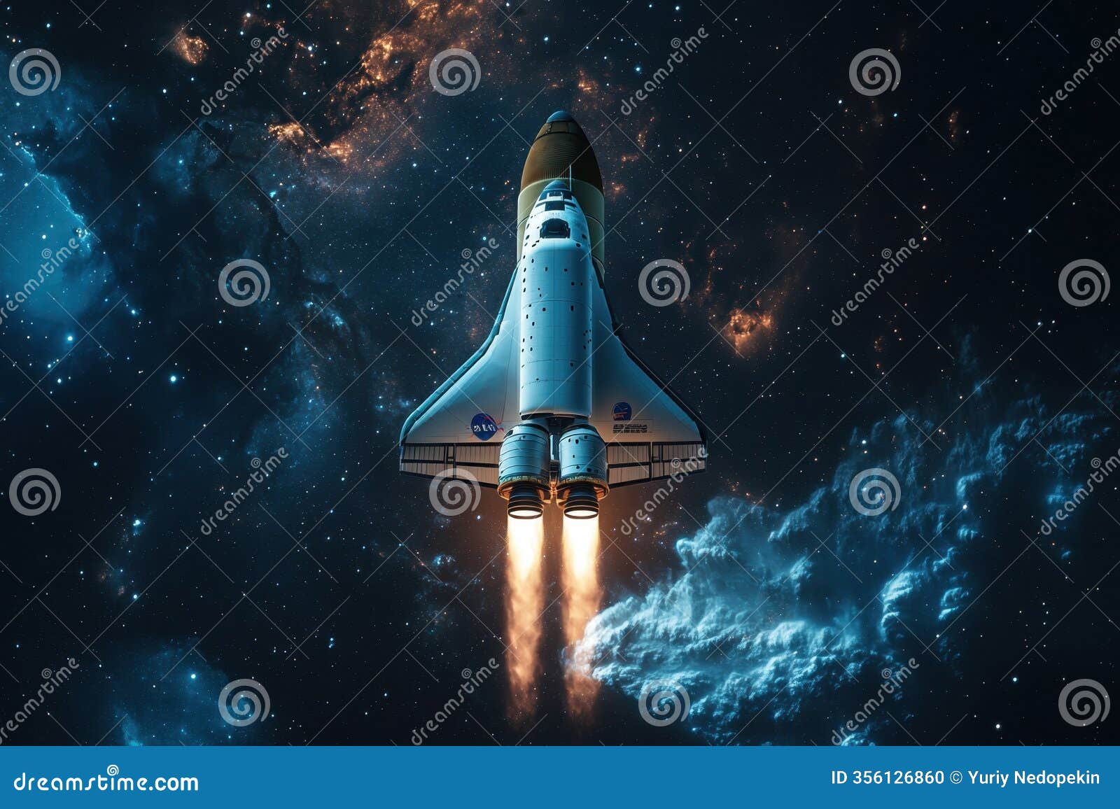 Rocket Launch into Outer Space Showcases the Power of Advanced ...