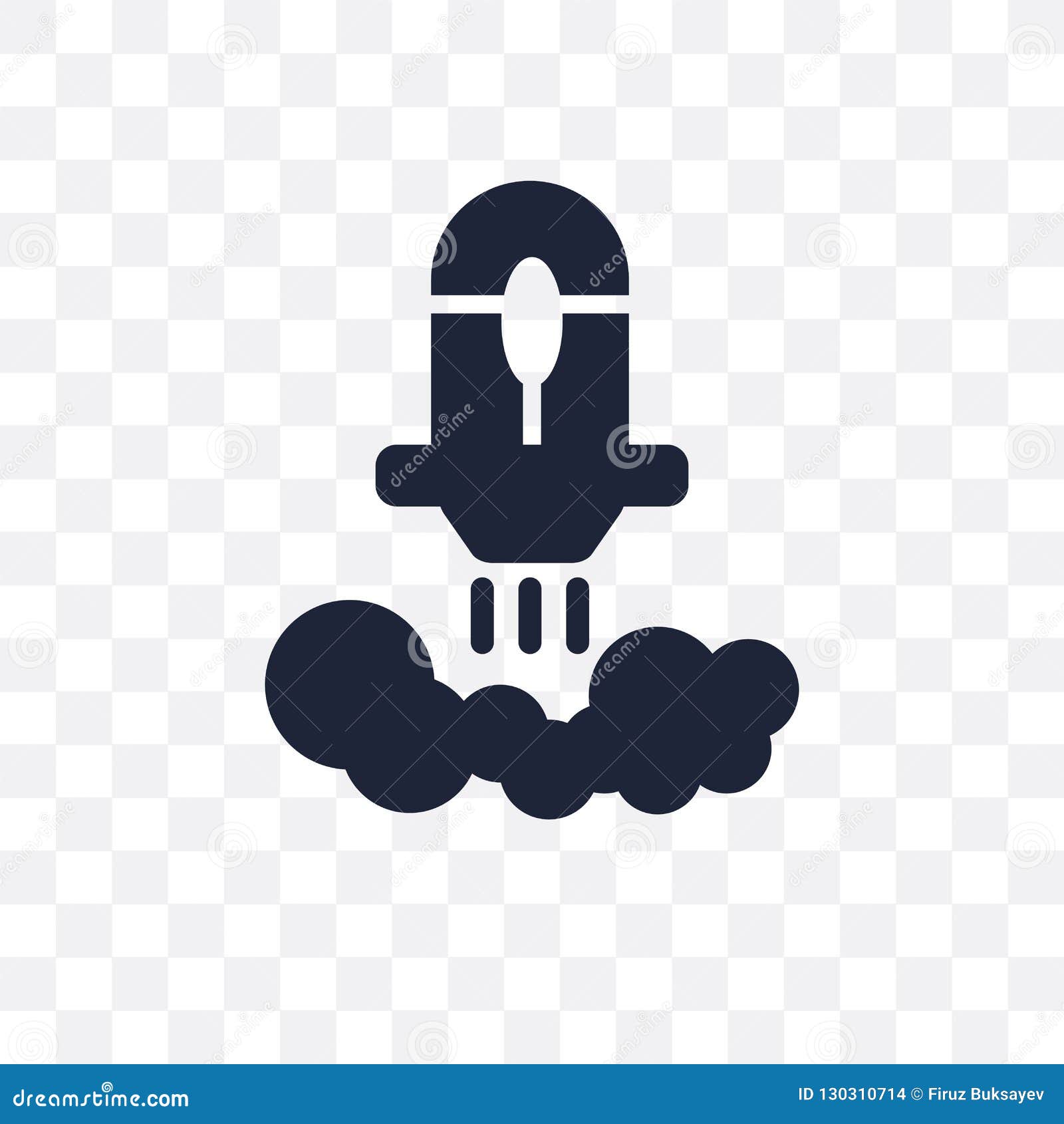 Rocket Launch Transparent Icon. Rocket Launch Symbol Design from Stock ...