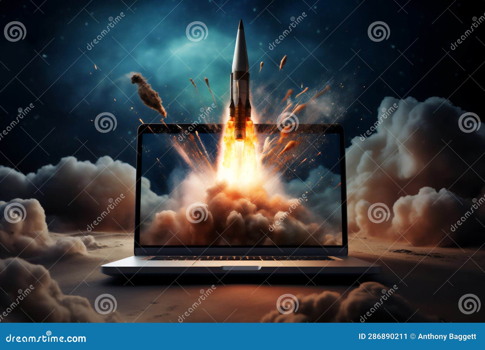 Rocket Launched with a Nuclear Warhead Autonomously from a Laptop ...