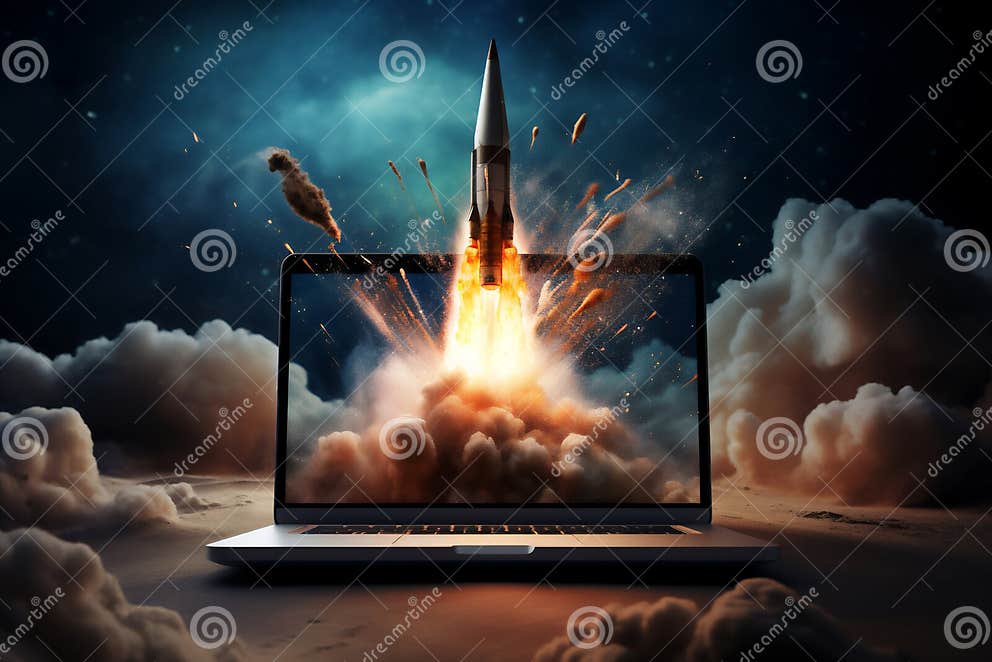 Rocket Launched with a Nuclear Warhead Autonomously from a Laptop ...