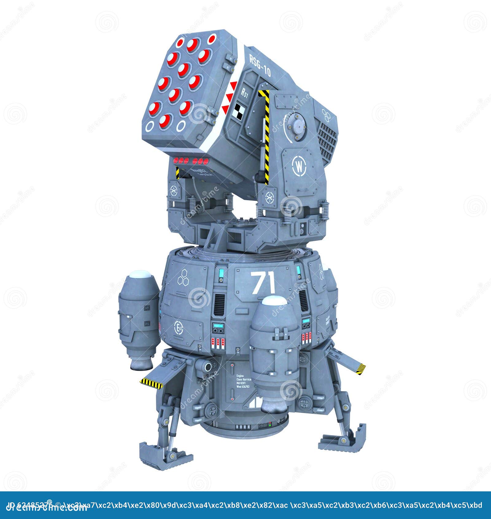 Rocket launcher stock photo. Image of product, robot - 62485276