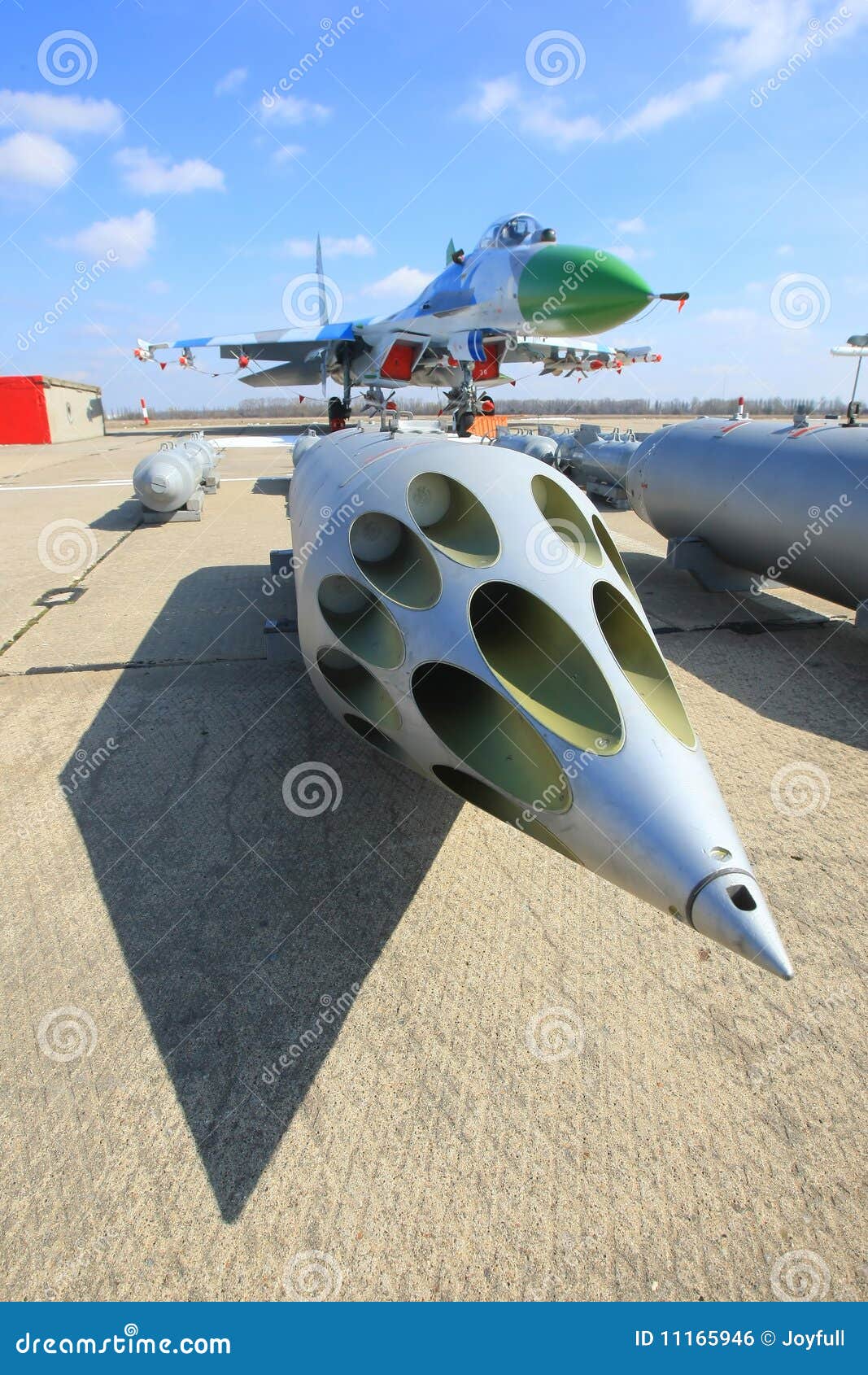 Rocket Launcher and a Fighter Jet Stock Photo - Image of style, ukraine ...