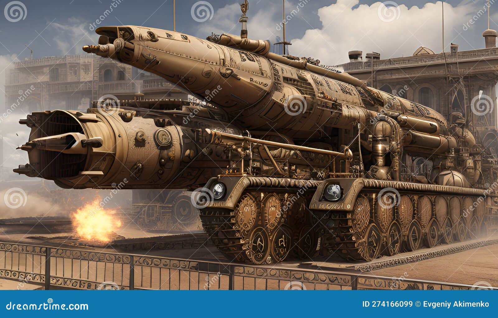 Rocket Launcher of the Future Stock Image - Image of future, army ...