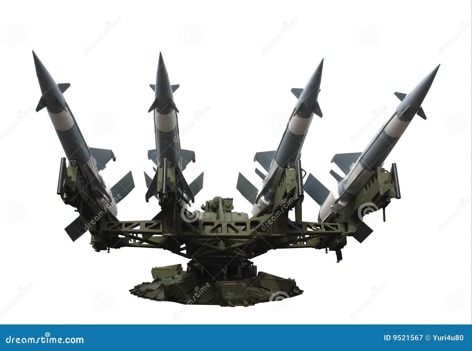 Rocket launcher isolated stock image. Image of bomb, conflict - 9521567