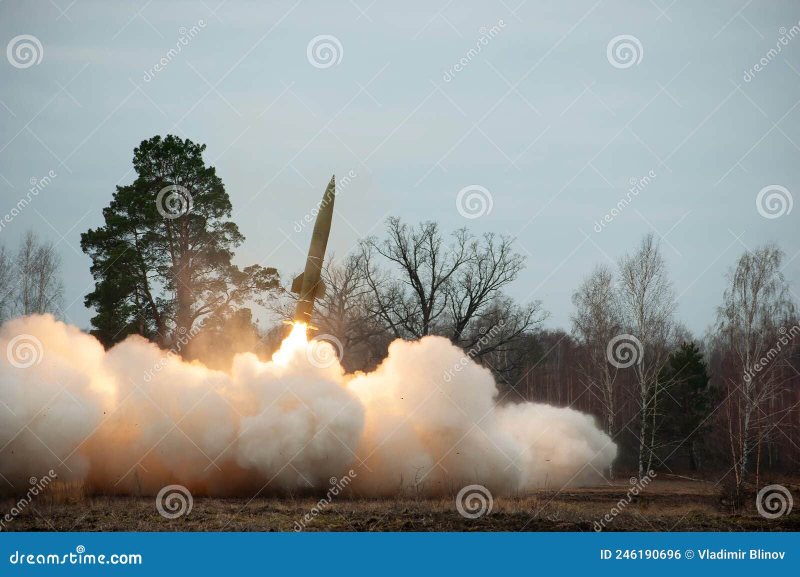 Rocket Launching, 6 Frames Sequence. #3 Stock Photo - Image of frame ...