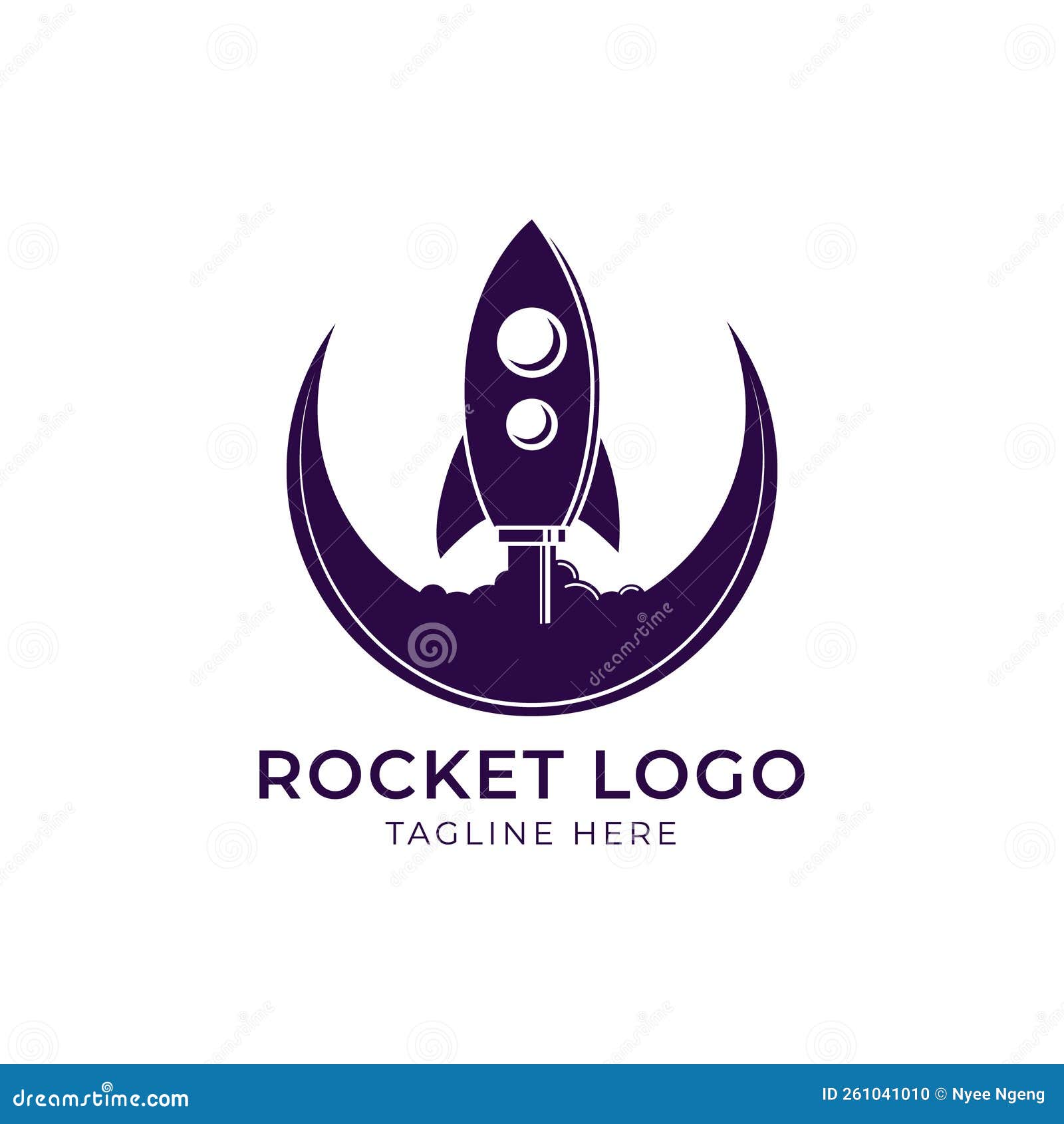 Rocket Logo Design for Company or Any Purpose Illustration Stock ...
