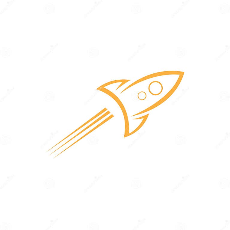 Rocket Logo Design Stock Vector, Rocket Logo Design Illustration Stock ...