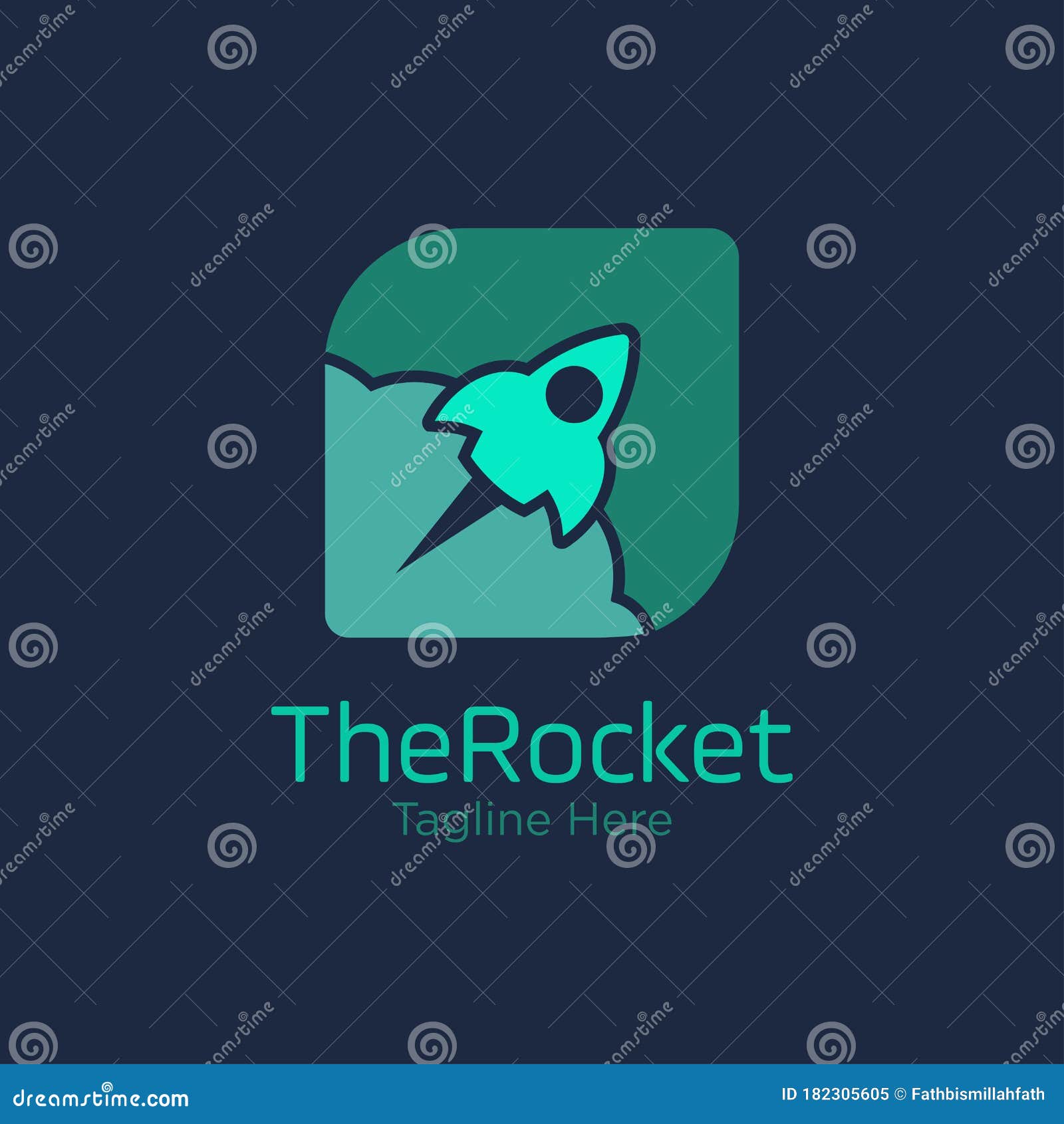 Rocket Logo Design Vector Template. Innovation Icon. Science Icon Stock ...