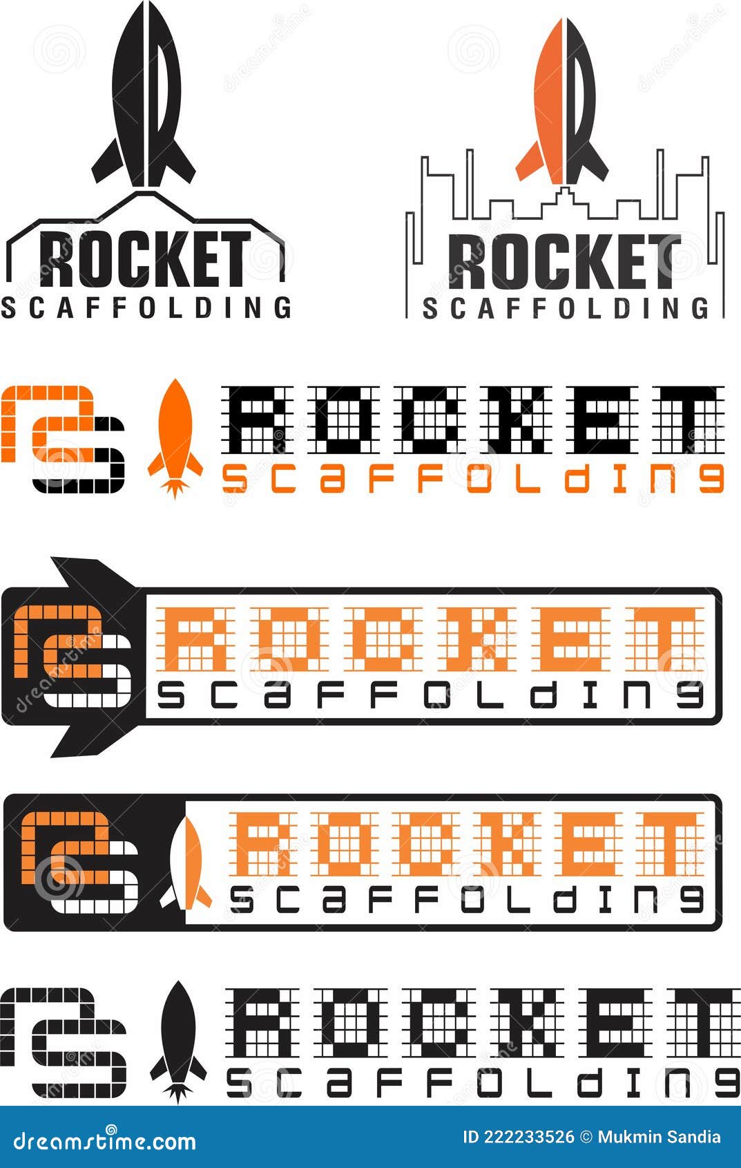 ROCKET LOGO stock vector. Illustration of technology - 222233526