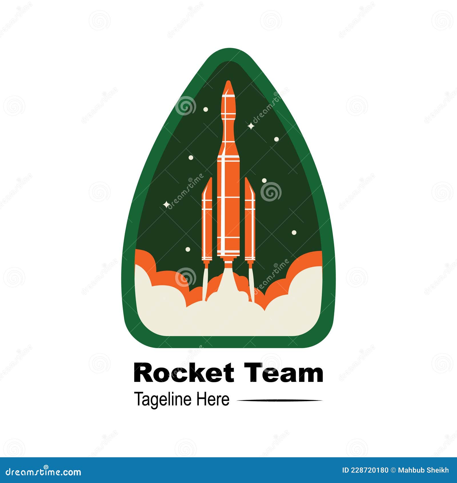 Rocket Logo-rocket Advance Technology Launching Logo Design. Space Ship ...