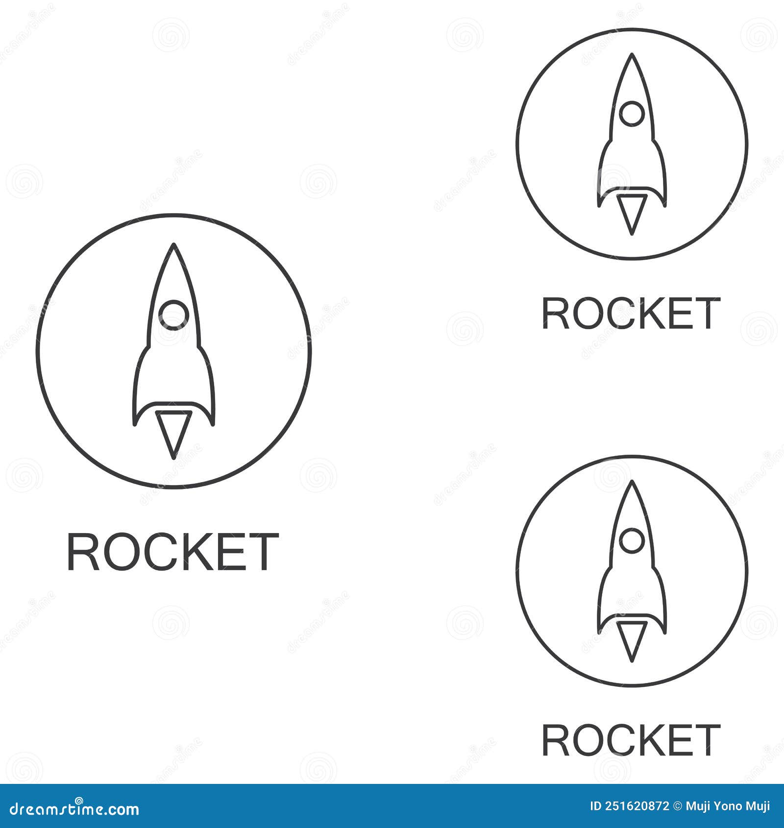 Rocket Logo and Symbol Design Vector Illustration Stock Vector ...
