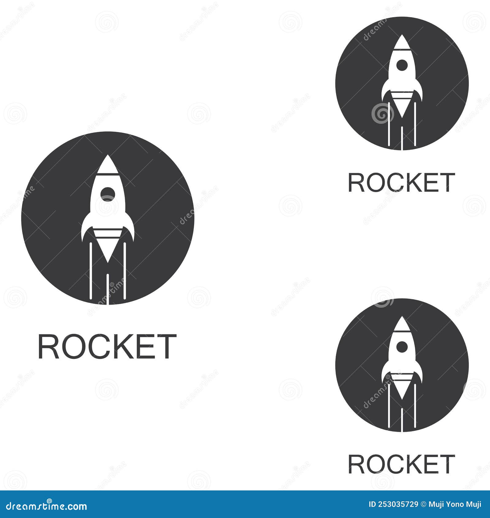 Rocket Logo and Symbol Design Vector Illustration Stock Vector ...