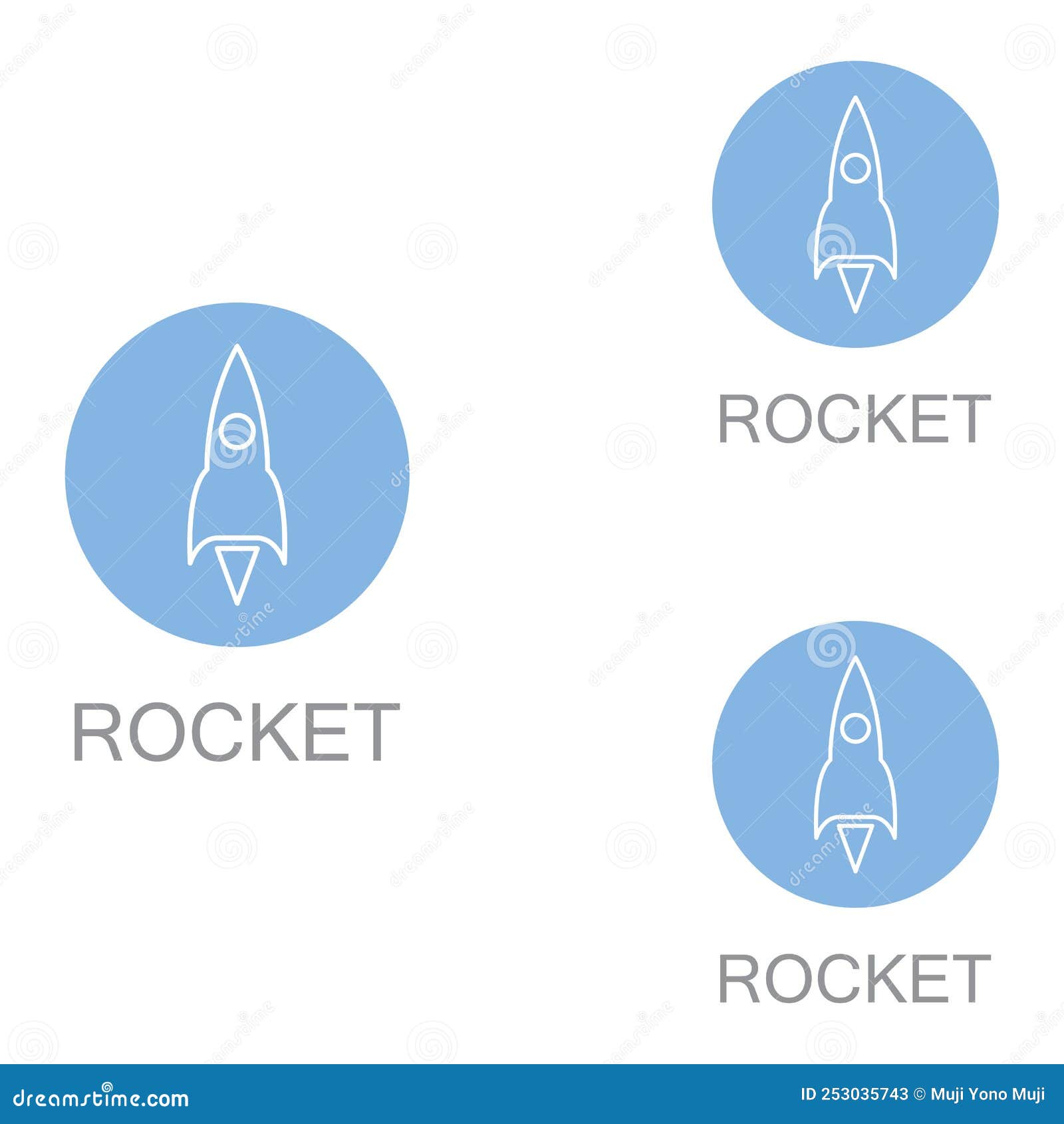 Rocket Logo and Symbol Design Vector Illustration Stock Vector ...