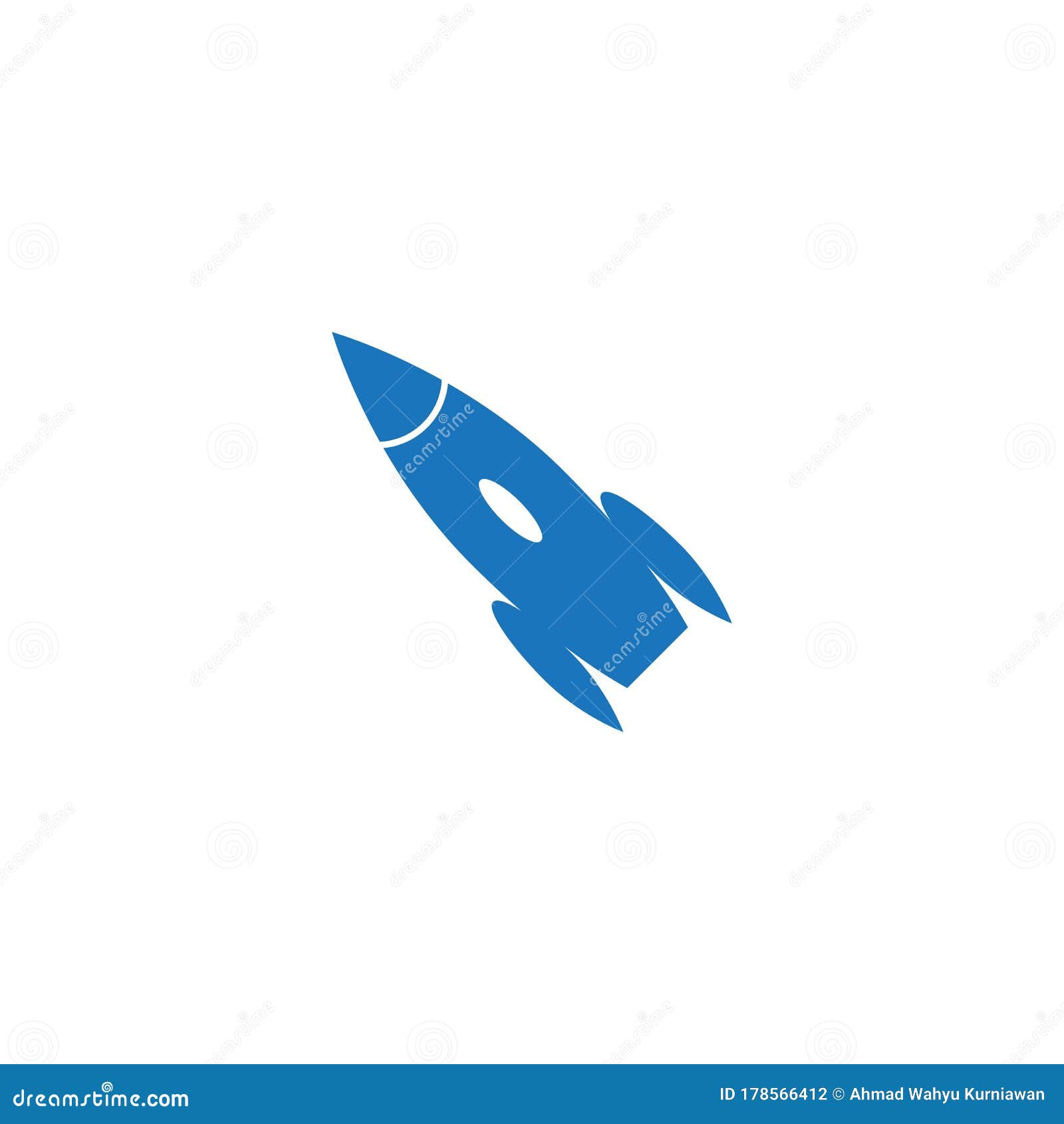 Rocket logo stock vector. Illustration of astronaut - 178566412