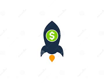 Rocket Money Icon Logo Design Element Stock Vector - Illustration of ...