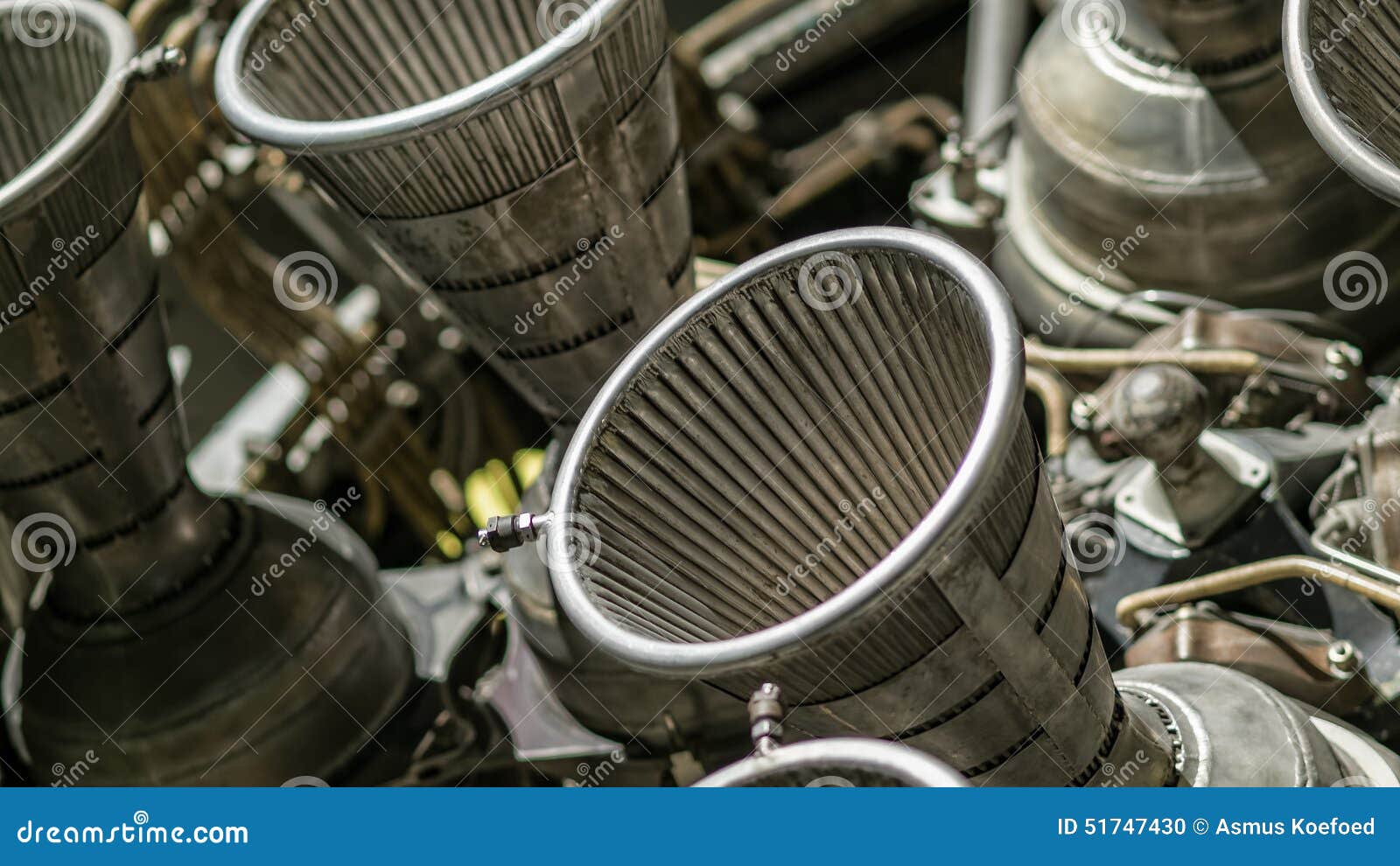 Rocket nozzles stock photo. Image of nozzle, texture - 51747430