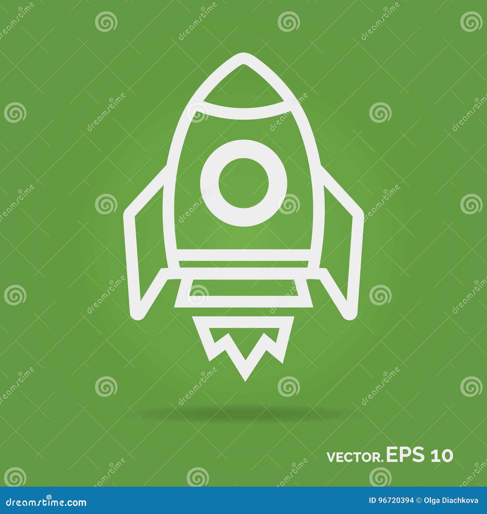 Rocket Outline Icons Collection Set. Industry Linear Symbol Pack ...