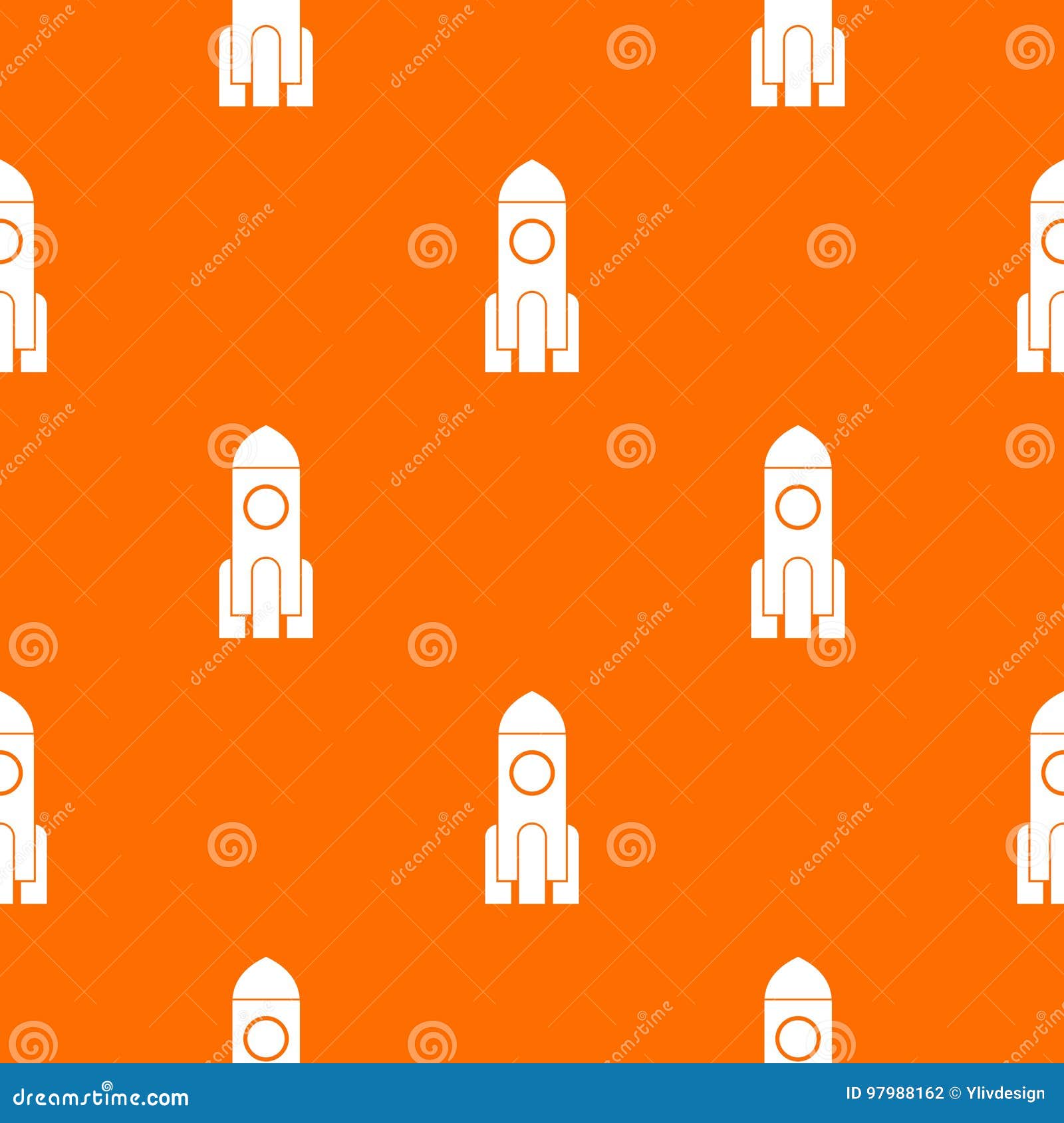 Rocket pattern seamless stock vector. Illustration of galaxy - 97988162