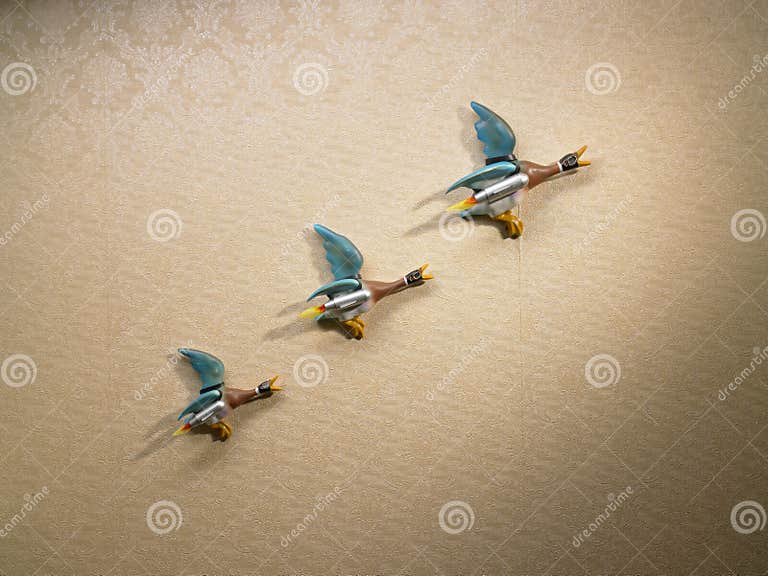 Rocket Powered Ducks stock photo. Image of rocket, ducks - 22756694