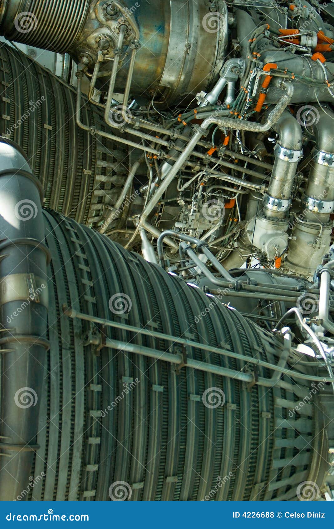 Space rocket engine stock photo. Image of rocket, pipework - 4226688