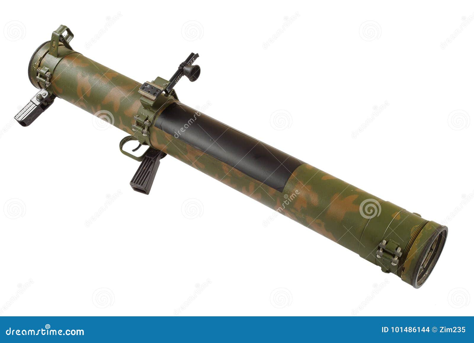 Rocket Propelled Grenade Launcher Stock Photo - Image of single, 122mm ...