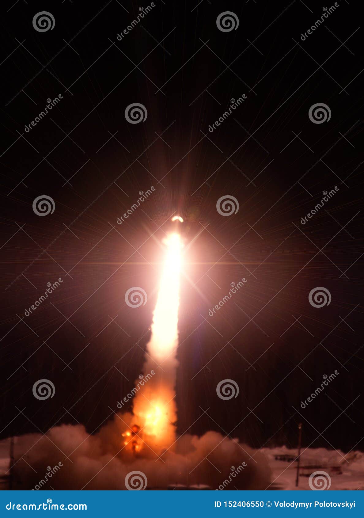 Rocket. Rocket Tail. Rocket Trace Stock Photo - Image of missile ...