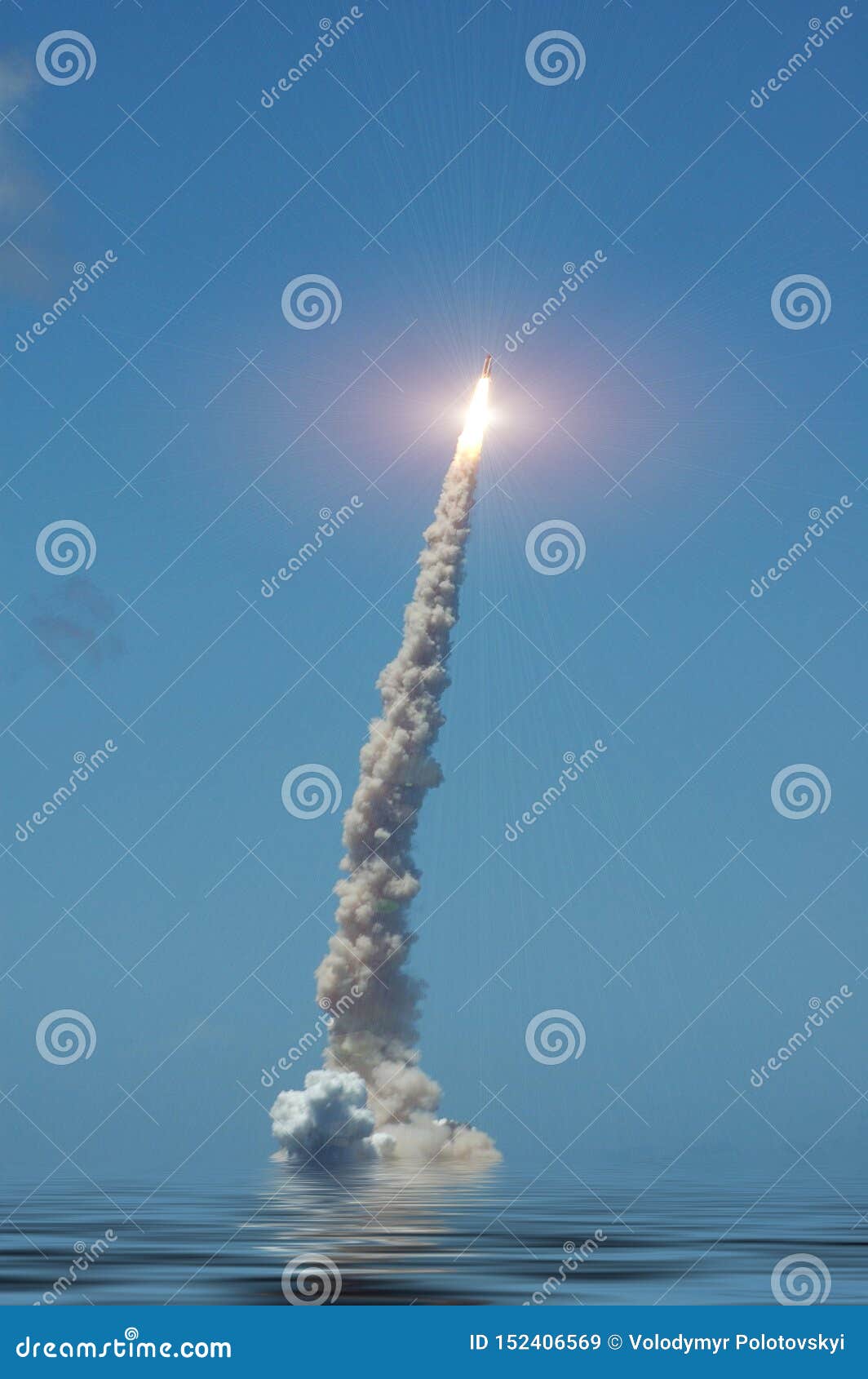 Rocket. Rocket Tail. Rocket Trace Stock Illustration - Illustration of ...