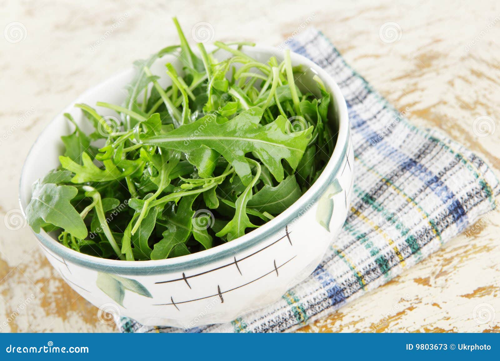 Rocket salad stock image. Image of vegetarian, health - 9803673