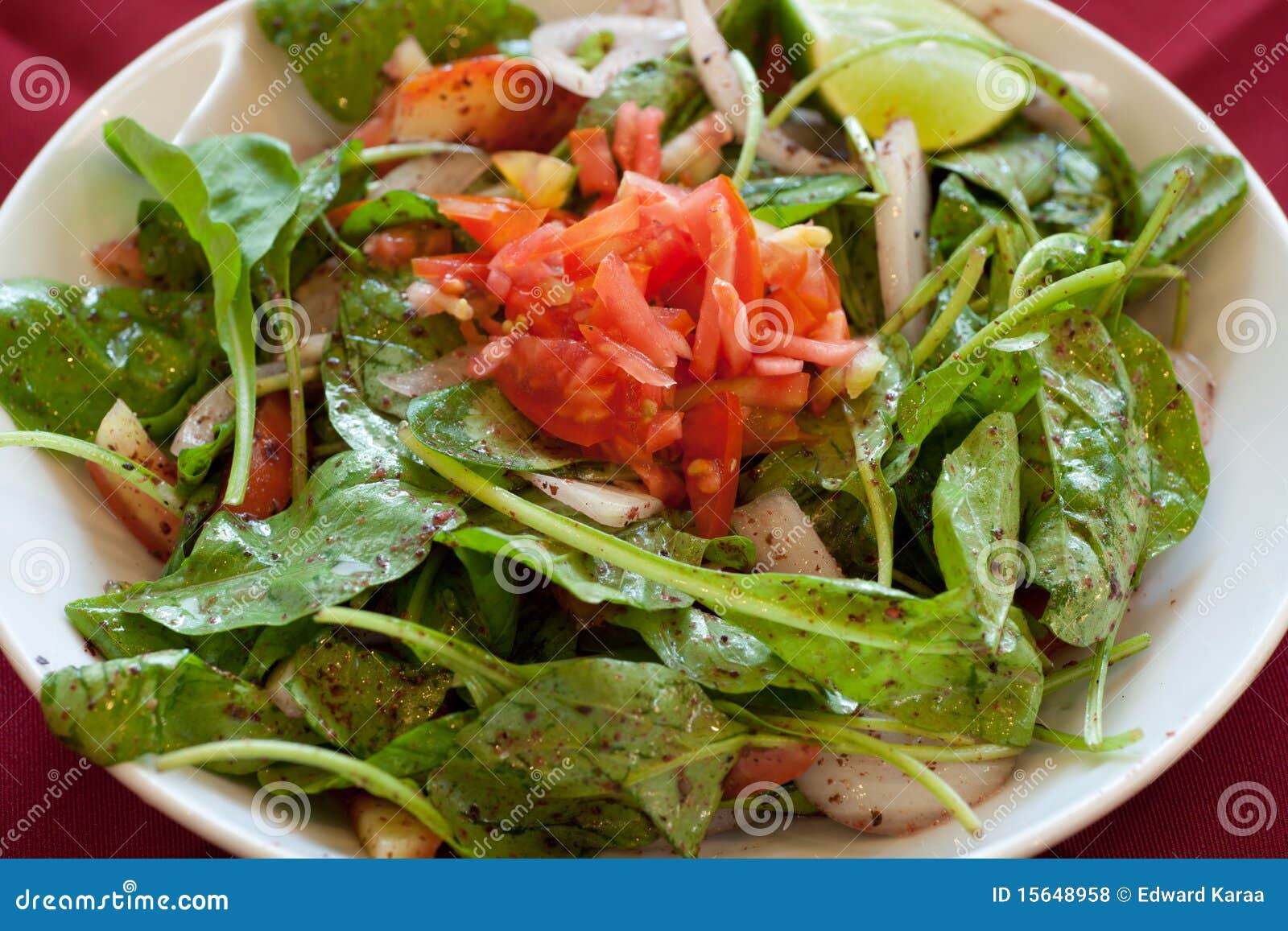 Rocket Salad, Lebanese Food. Stock Photo - Image of vegetarian, salad ...