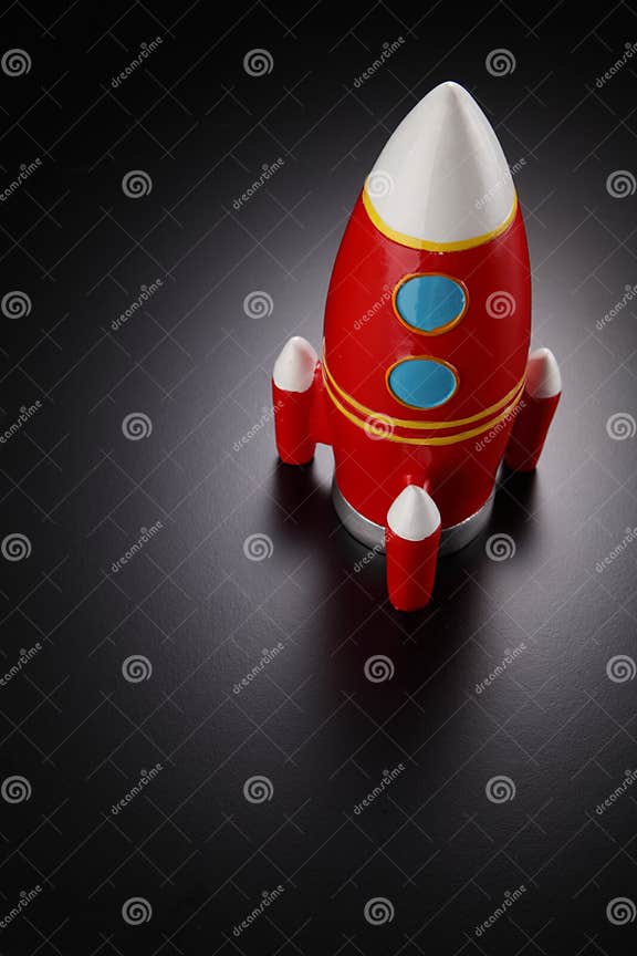 Rocket shape coin box stock photo. Image of speed, childhood - 84499040