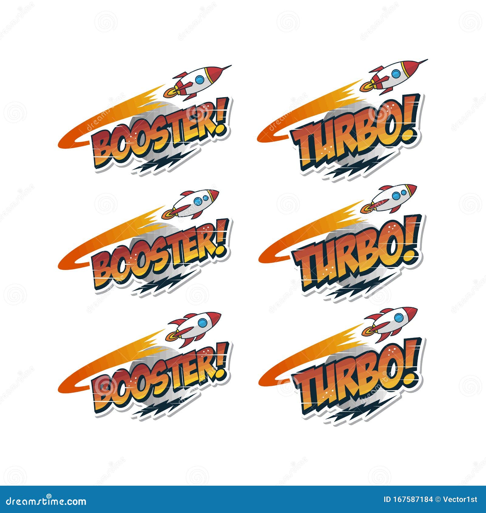 Rocket Ship Launch Space Travel Sign Badge Label Logo Set Stock Vector ...